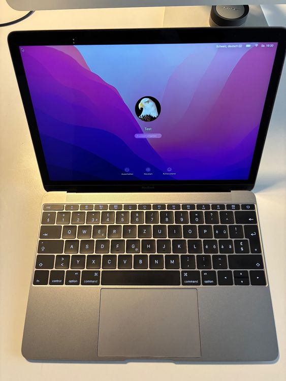 Mac Book 12" Space Grey 1.1GHz / 8GB / 256GB (Gebraucht) in Meilen für ...
