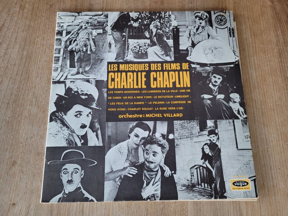 LP Vinyl Charlie Chaplin, Michel Villard, 1972 (Gebraucht) in Nottwil ...