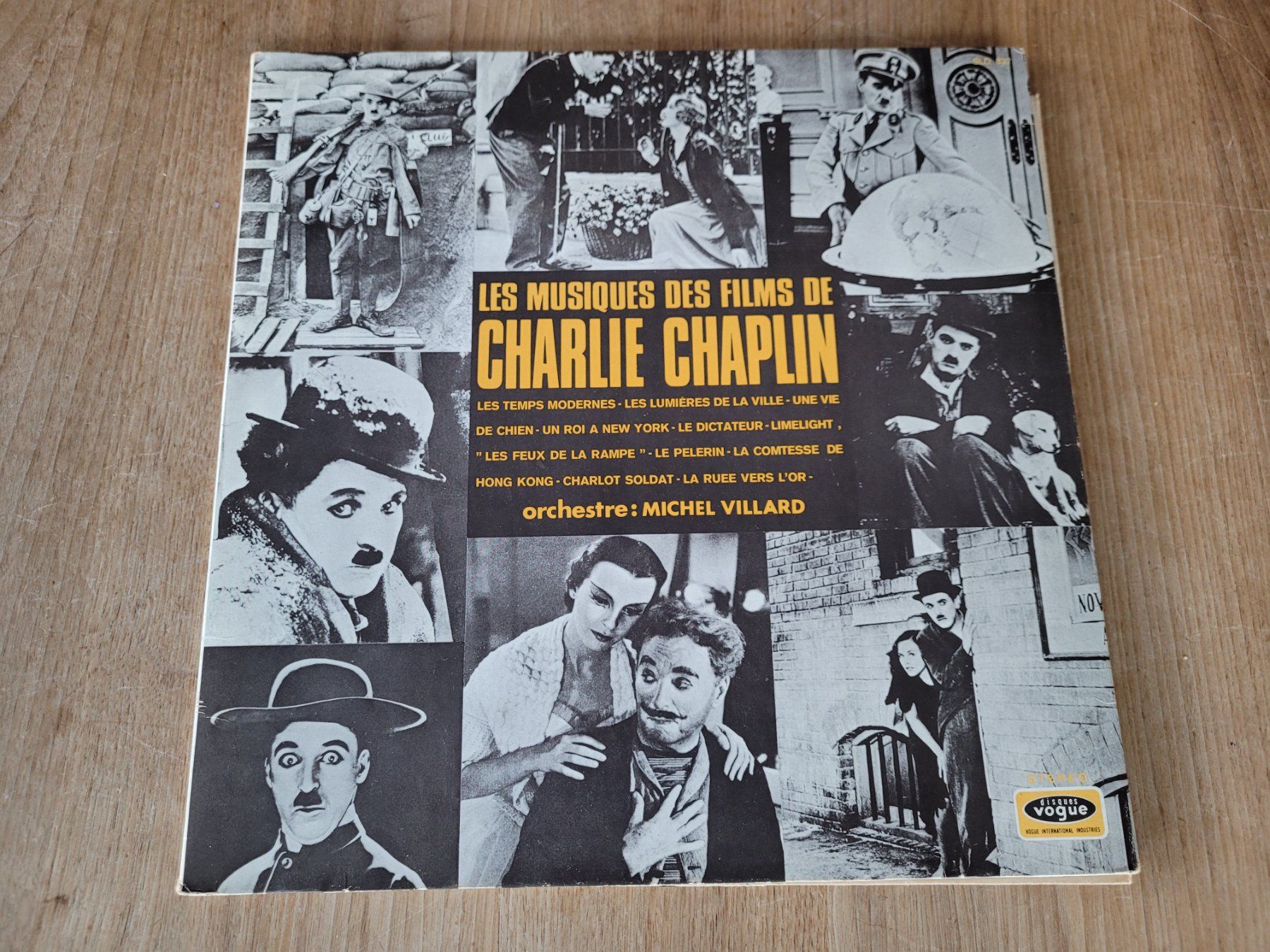LP Vinyl Charlie Chaplin, Michel Villard, 1972 Schallplatte (Gebraucht ...