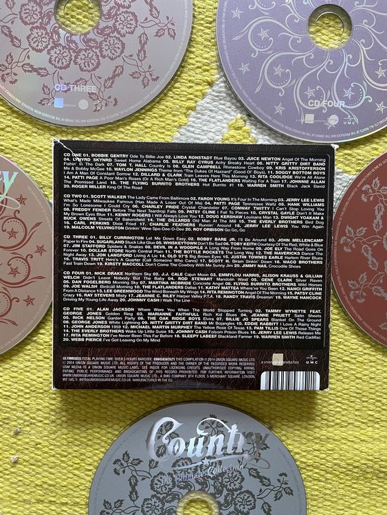 THE ULTIMATE COUNTRY COLLECTION-5CD BOX SET 100 COUNTRY HITS (Gebraucht ...