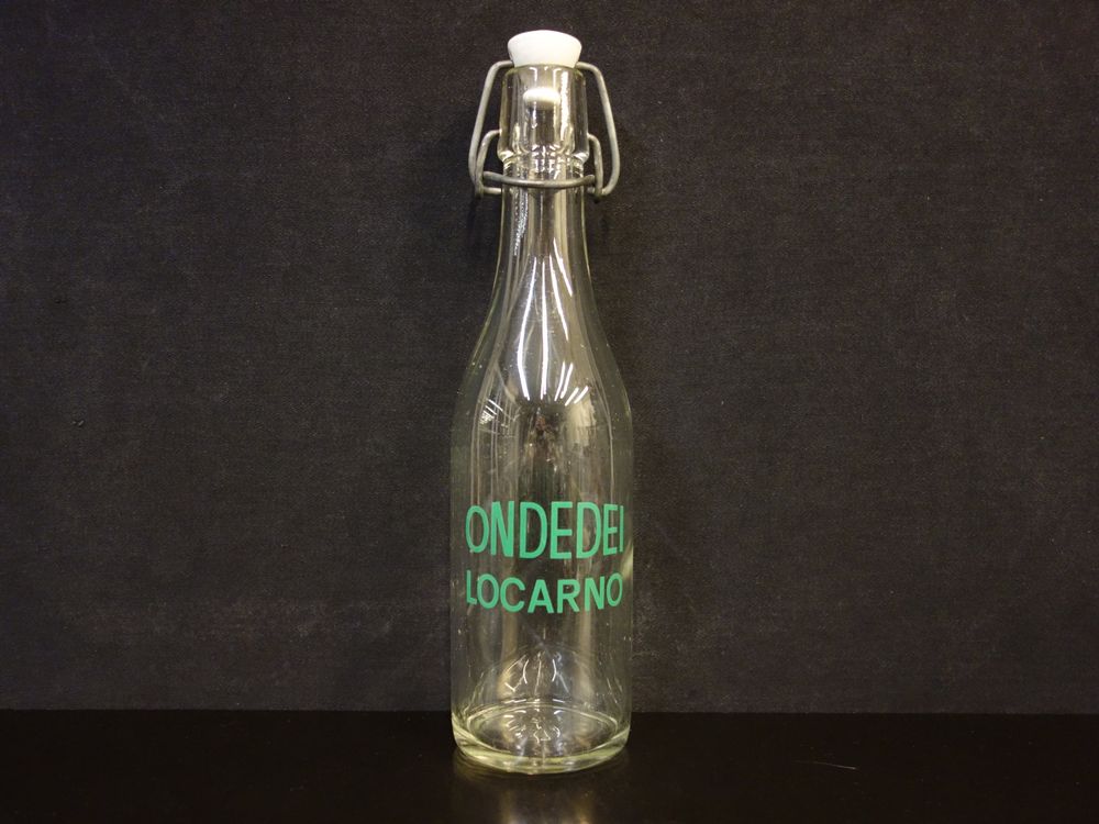 kleine alte Flasche GAZOSA ONDEDEI LOCARNO Vetropack Bülach (Gebraucht ...