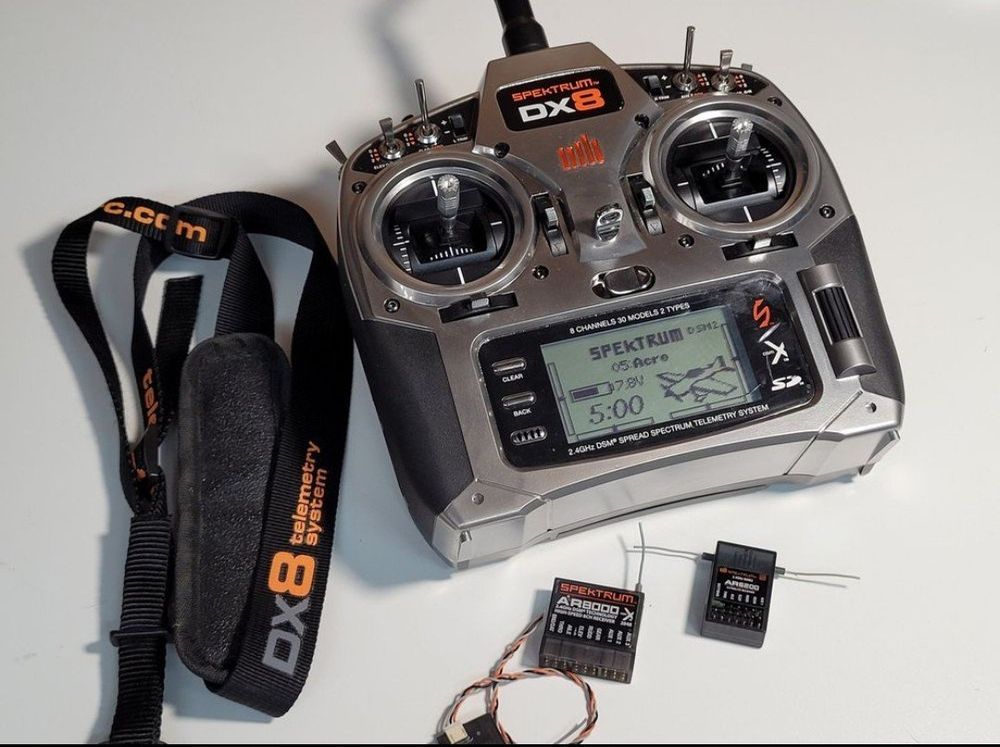 Spektrum DX8 SX2, AR8000 AR6200 DSMX | Kaufen auf Ricardo