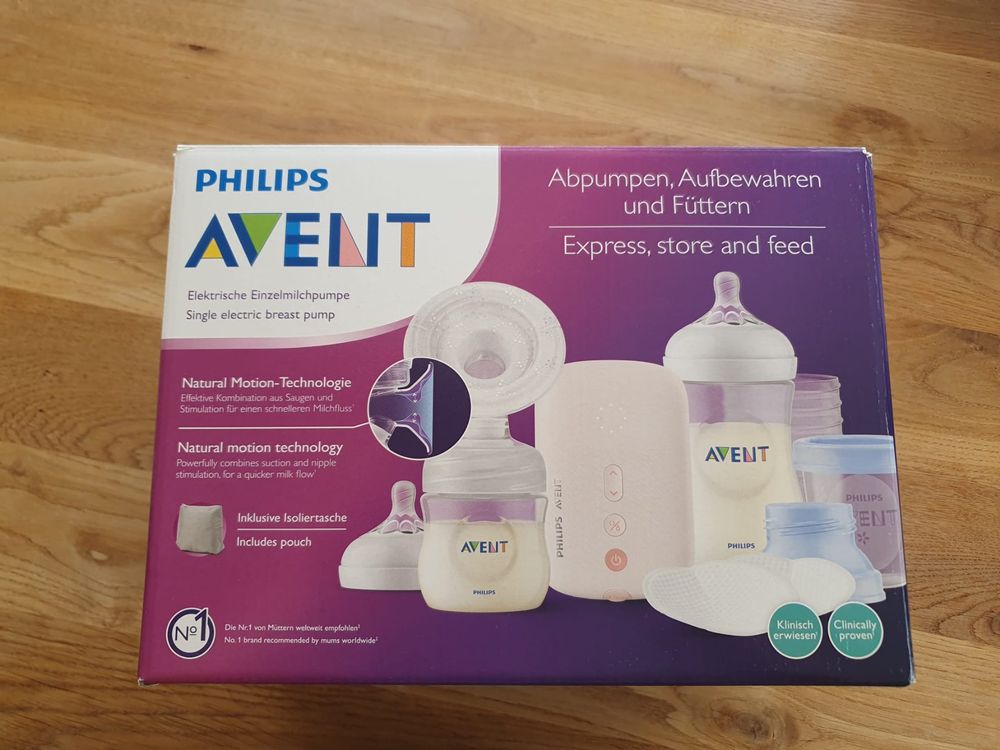 Philips Avent elektrische Milchpumpe SCD395/21 | Kaufen auf Ricardo