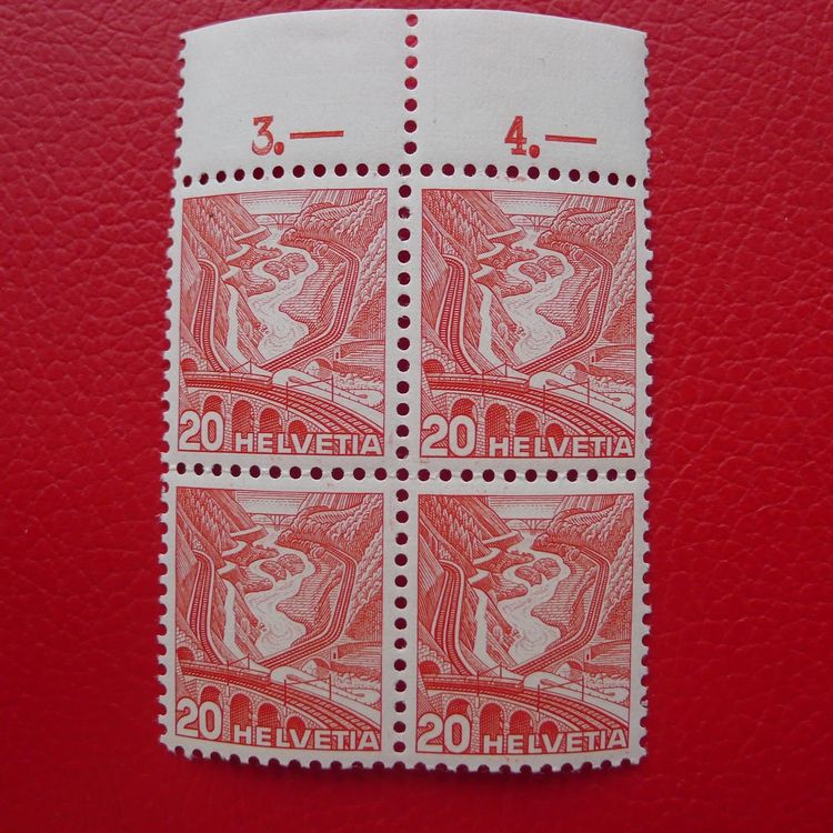 Nr.205Az, ** Viererblock, SBK: 100.-+ | Kaufen auf Ricardo