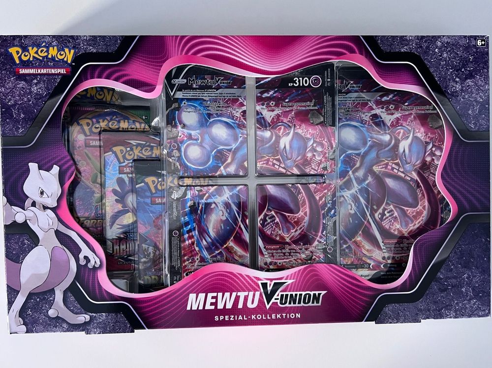Mewtwo V-UNION Special Collection (Neu und originalverpackt) in ...