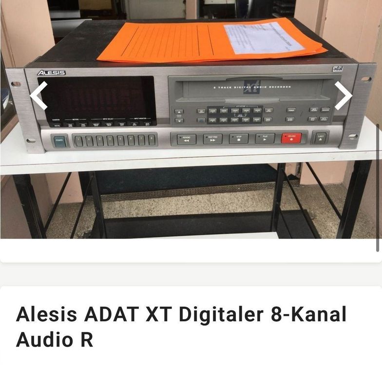 Alesis ADAT XT Digitaler 8-Kanal Audio R | Kaufen auf Ricardo