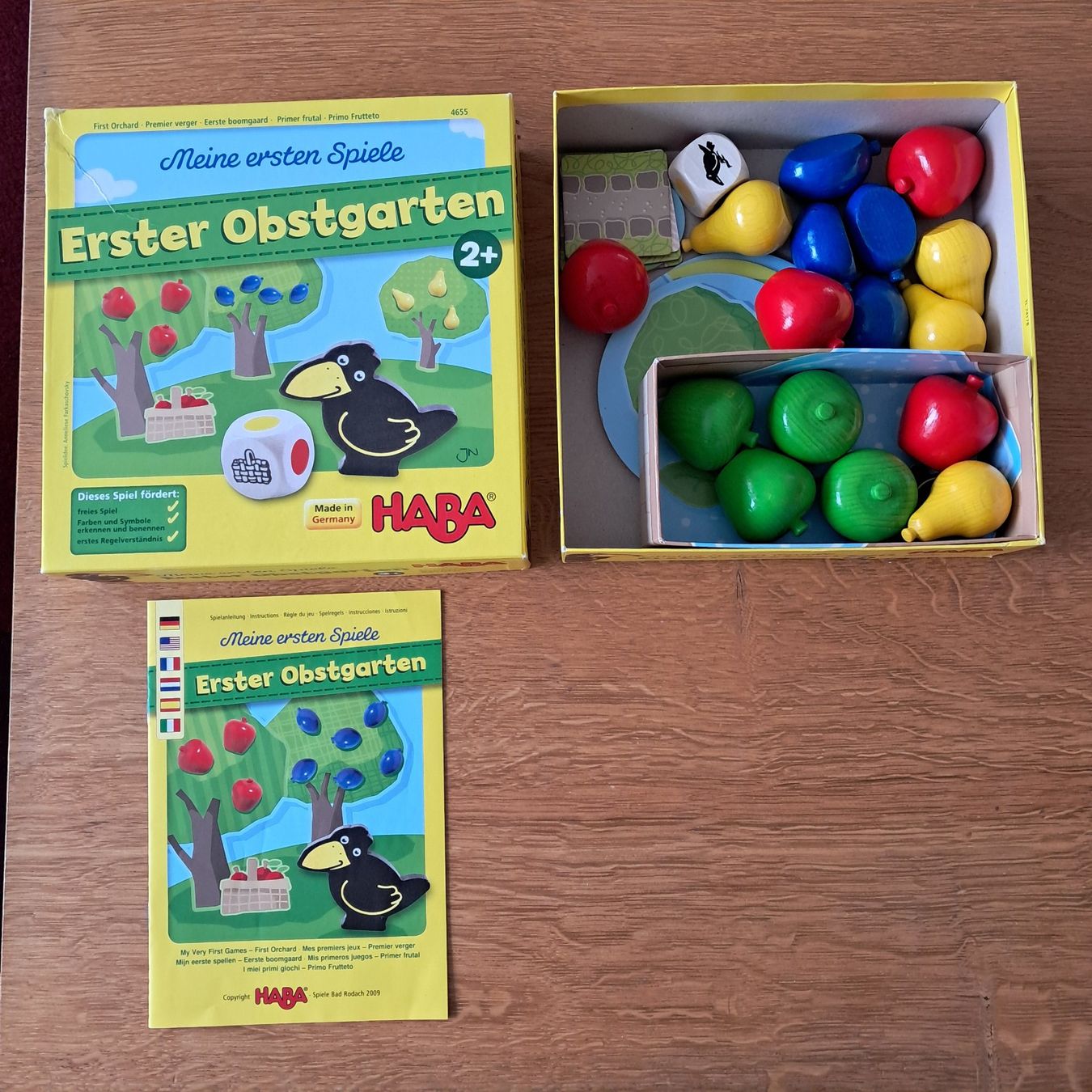 HABA "Erster Obstgarten" - Kinderspiel ab 2 Jahren, komplett (Gebraucht ...