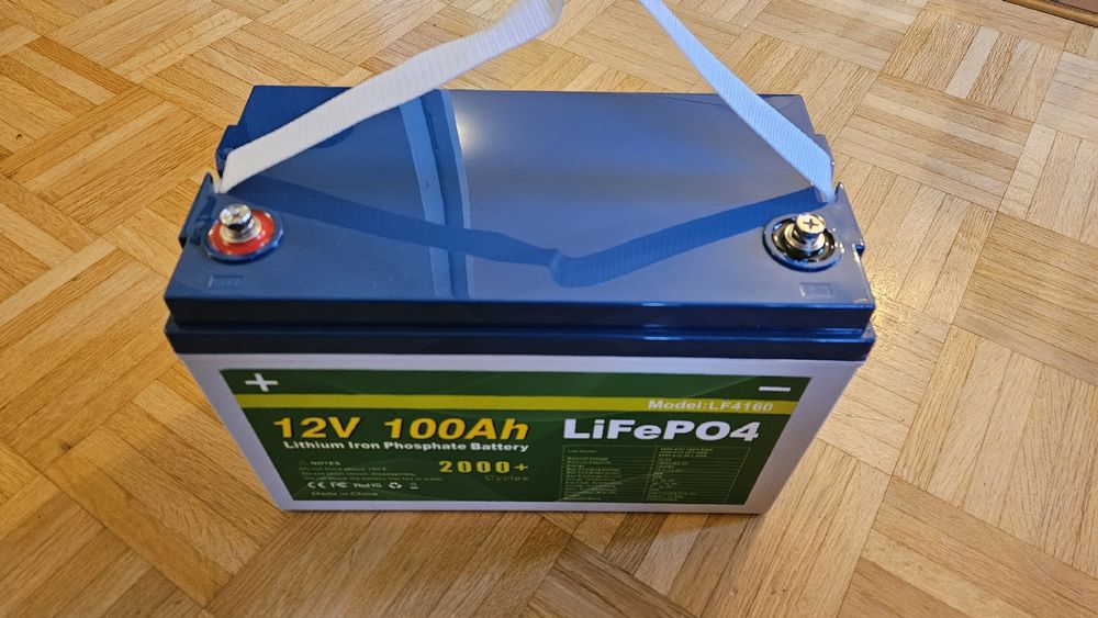 LiFePo4-Akku 100Ah/12V Bluetooth (Neu (gemäss Beschreibung)) in Riehen für CHF 255 – nur ...