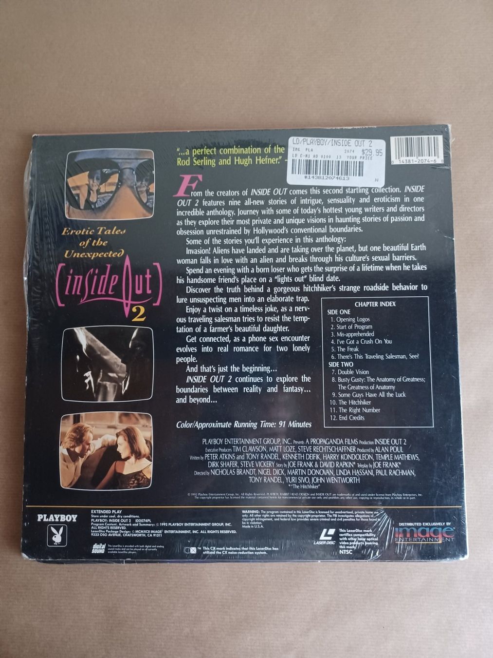Rare Laserdisc Playboy Inside Out 2. OVP. 1992. Erotic Ab1.- (Neu und ...