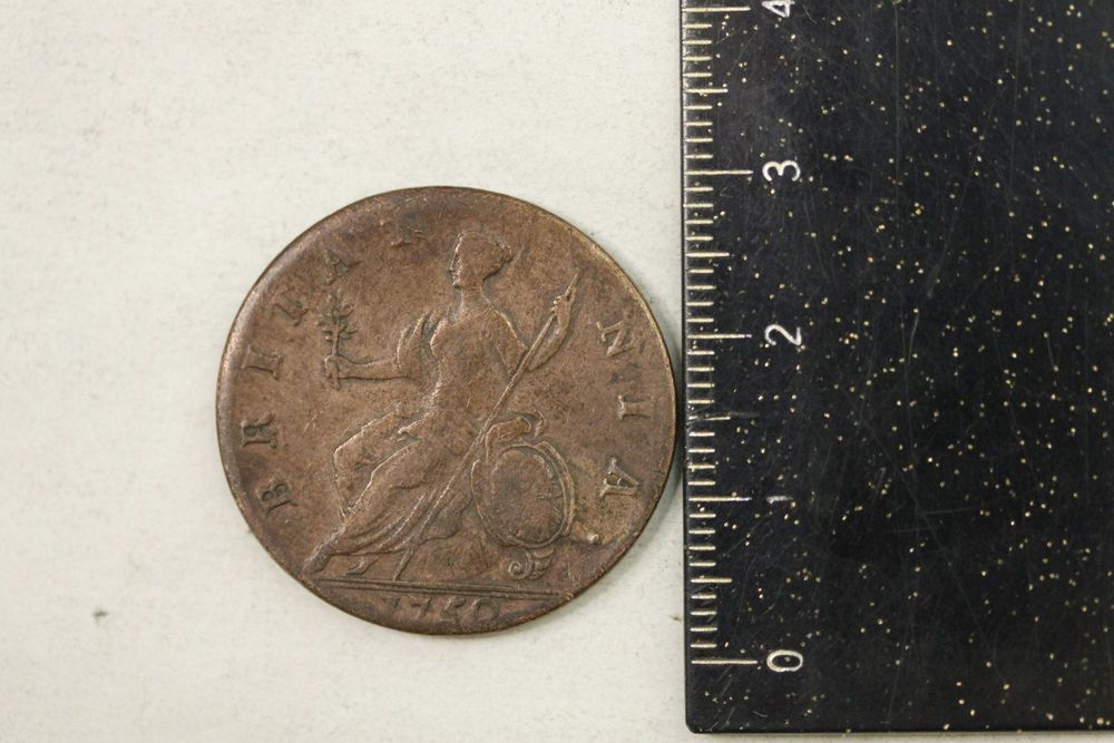 1/2 Penny 1750 George II (982) | Kaufen auf Ricardo