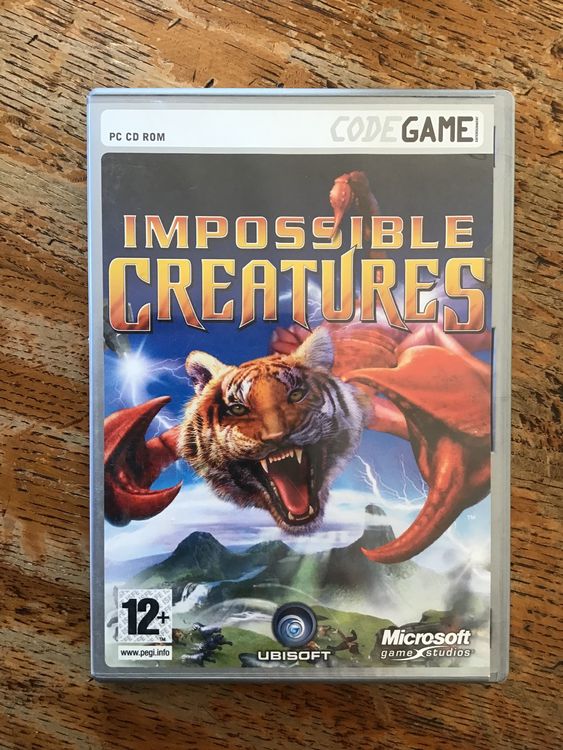 Game PC/2 CD ROM livret « Impossible Creatures » (D'occasion) à Fully ...