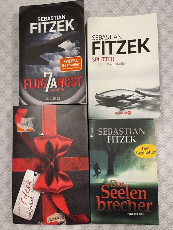 4 Sebastian Fitzek Thriller - Spannende Lesestunden! (Gebraucht) in ...