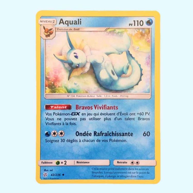 Aquali // 42 // Éclipse Cosmique // Pokémon - FR | Kaufen auf Ricardo