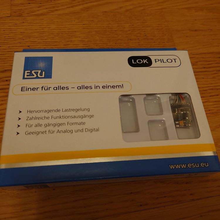 ESU Lokpilot V4.0 DCC 8-pin (Gebraucht) in St.Gallen für CHF 20.5 – mit ...