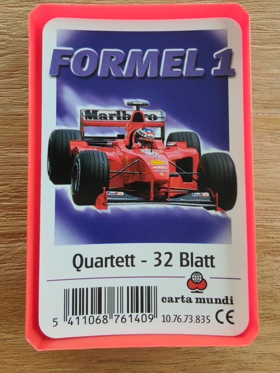 Quartett Formel 1 (Gebraucht) in Zuzwil SG für CHF 6 – mit Lieferung auf Ricardo kaufen