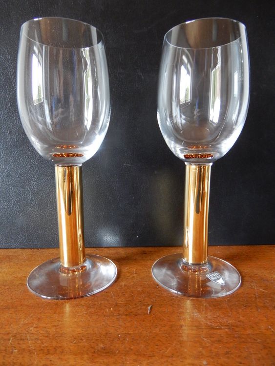 ORREFORS 2 Gläser Modell Nobel entworfen von Gunnar Cyrén | Kaufen auf Ricardo