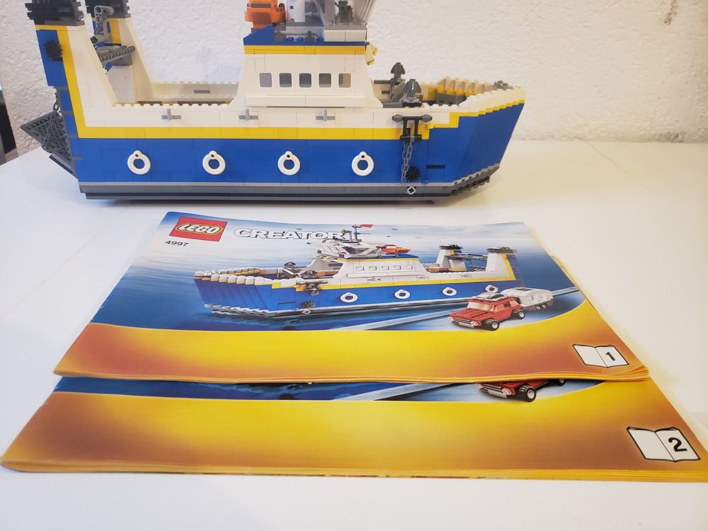 Lego Creator 4997 Transport Fähre/Ferry mit Anleitung | Kaufen auf Ricardo