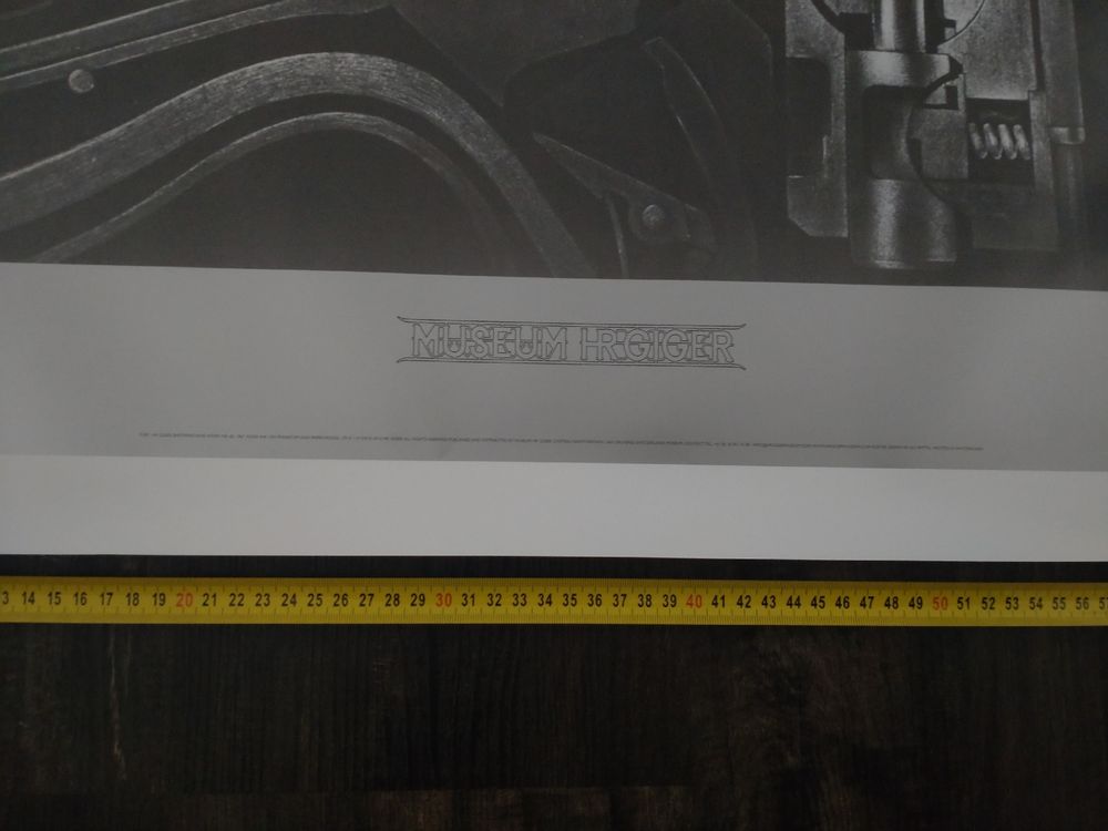 HR Giger Museum Poster "Birthmachine" 70x100 (Neu (gemäss Beschreibung ...