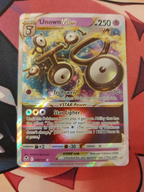 Unown VSTAR silver tempest | Kaufen auf Ricardo