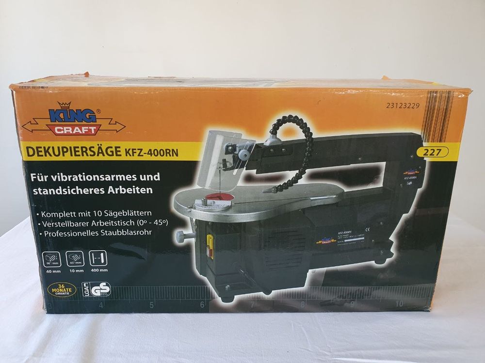 King Craft Dekupiersäge KFZ-400 RN L 1616 | Kaufen auf Ricardo