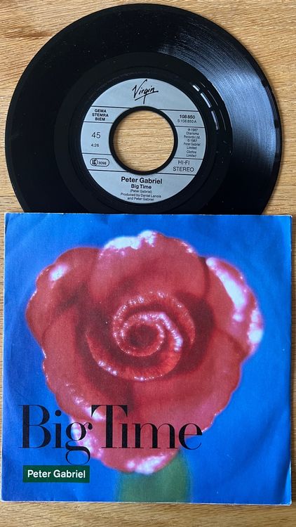 Peter Gabriel - Big Time* / 1. D-Press. 1987 | Kaufen auf Ricardo