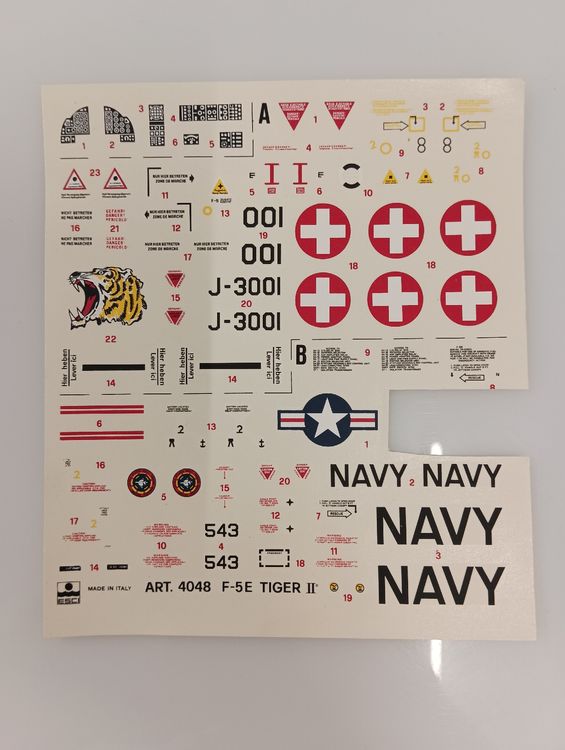 Decals F-5E Tiger II 1/48 Swiss Air Force | Kaufen auf Ricardo