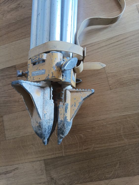 Topcon Stativ aus Aluminium - für Niviliergerät, Laser ect. (Gebraucht ...