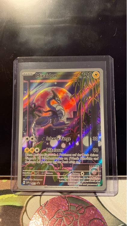 Miraidon V Full Art Pokemon Karte 013/073 (Neu (gemäss Beschreibung ...