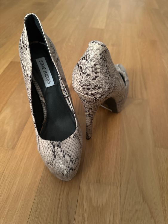 Steve Madden Python Plateau Pumps (Neu und originalverpackt) in ...