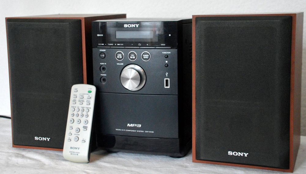 Stereoanlage SONY HCD-EH26 chaîne stéréo AM FM RDS USB CD (Gebraucht ...