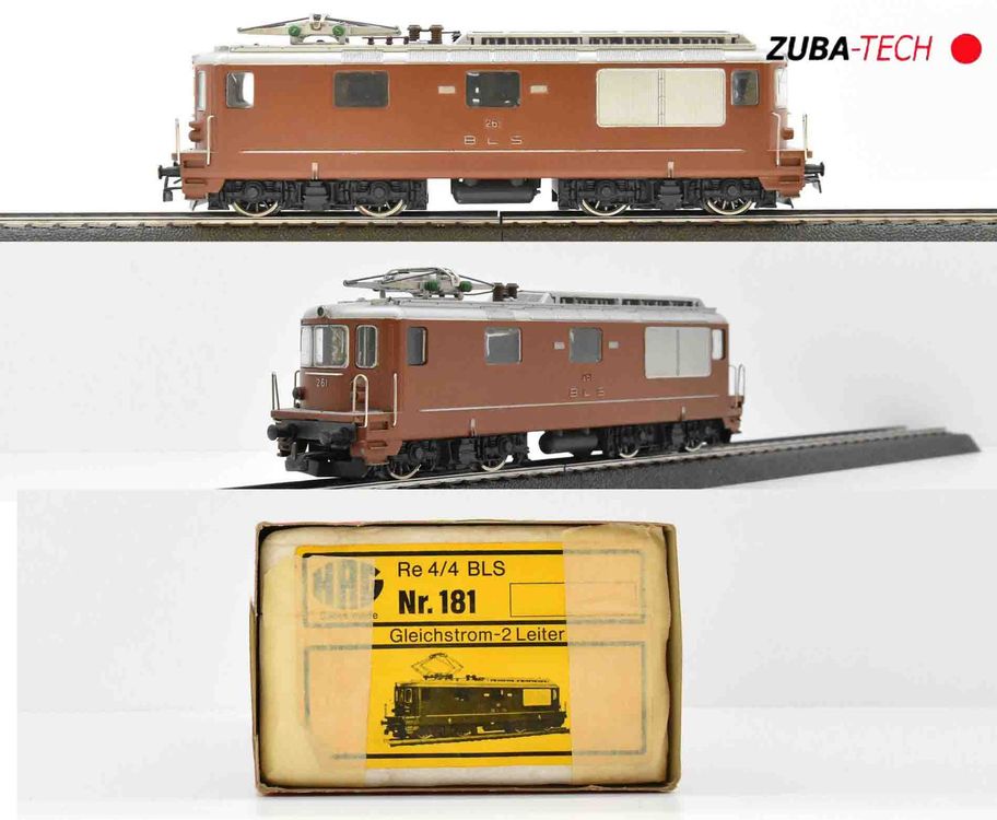 HAG 181 E-Lok Re 4/4 BLS H0 GS Analog mit OVP | Kaufen auf Ricardo