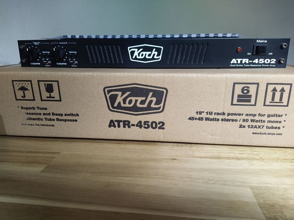 Koch ATR-4502 Power Amp mit Röhren | Acheter sur Ricardo