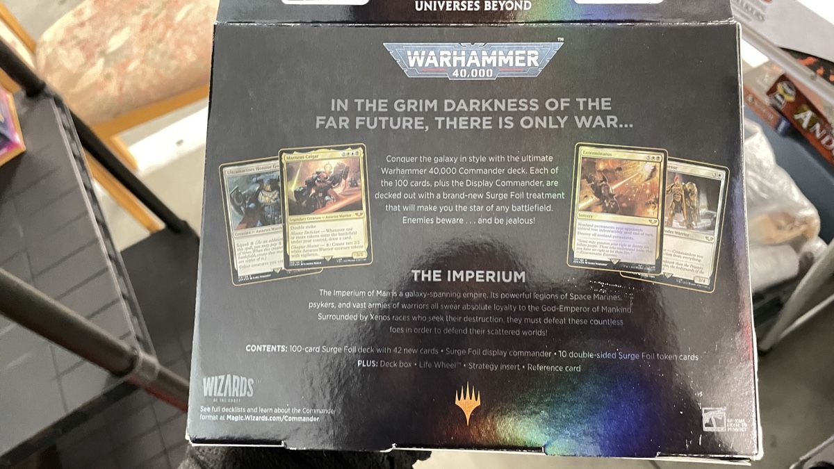 Magic: The Gathering Warhammer 40k forces of the imperium (Neu und ...
