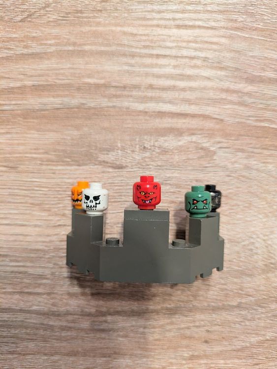 LEGO - MONSTERS HEADS - SKELETON, DEVIL, JACK 'O LANTERN,... (Gebraucht ...