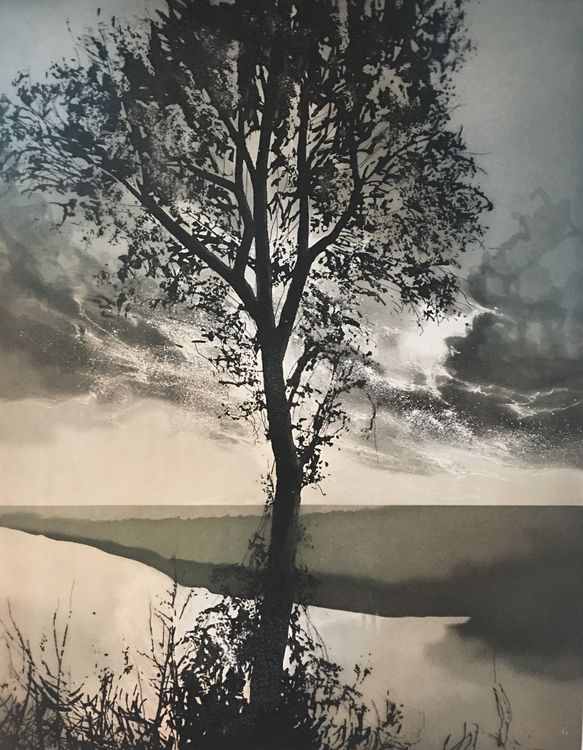 France Hilon "Mélancolie" FARBRADIERUNG auf Bütten (Gebraucht) in ...