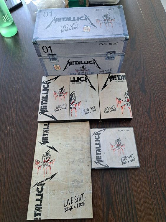 Metallica Live Shit VHS Box inkl CD (Gebraucht) in Malters für CHF 35 ...