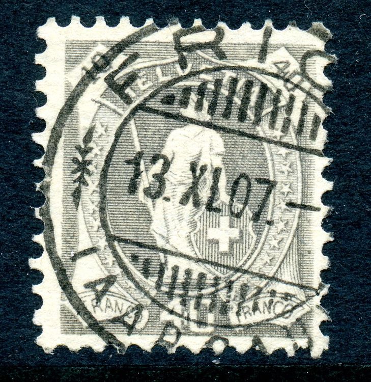 Zst 89 A Vollstempel Frick/AG 13.XI.07 (Gebraucht) in Steffisburg für CHF 20 – mit Lieferung auf ...