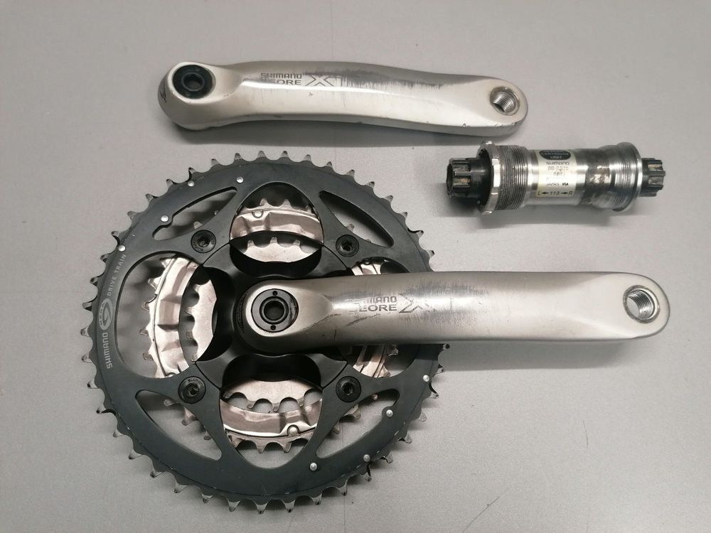 Shimano XT M751 Kurbel inkl. Tretlager (Gebraucht) in Seon für CHF 35 – mit Lieferung auf ...