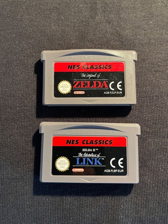 nes classics Zelda 1 & 2 gameboy Gameboy Advance | Kaufen auf Ricardo