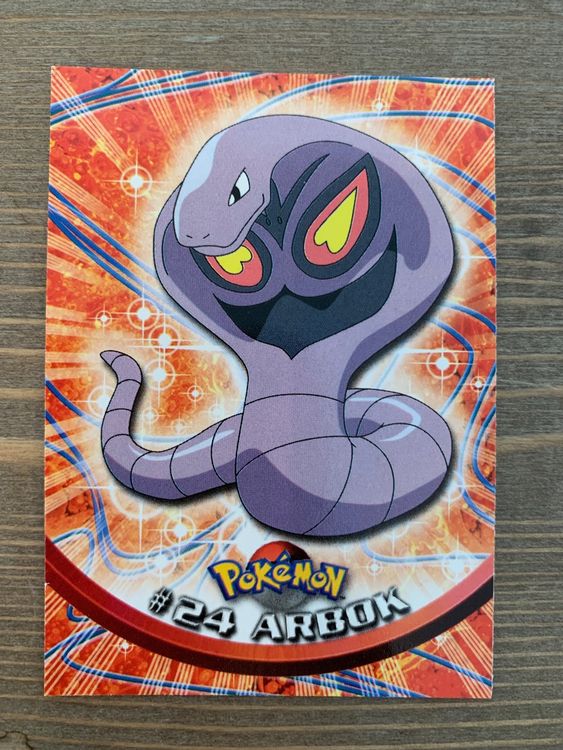 Topps Arbok Pokemon Karte | Kaufen auf Ricardo