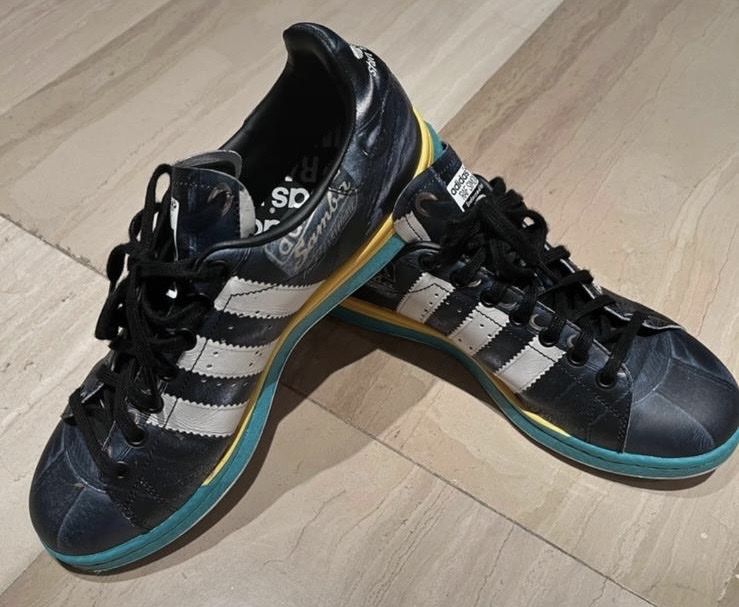 Adidas x Raf Simons Stan Smith Black 42.5 , Rare Edition (Gebraucht) in ...