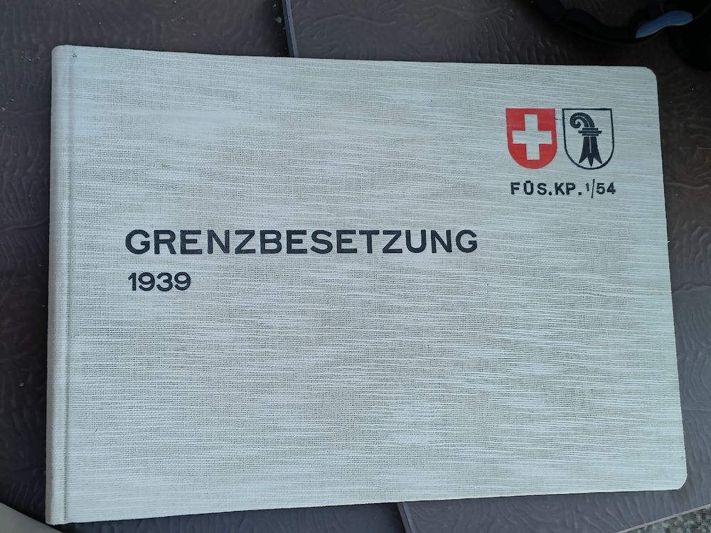 Photo Album Militär - FÜS.KP. 1/54 Grenzbesetzung 1939 (Gebraucht) in ...