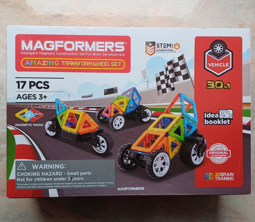 Magformers 30 in 1 Amazing Transform Wheel Set | Kaufen auf Ricardo
