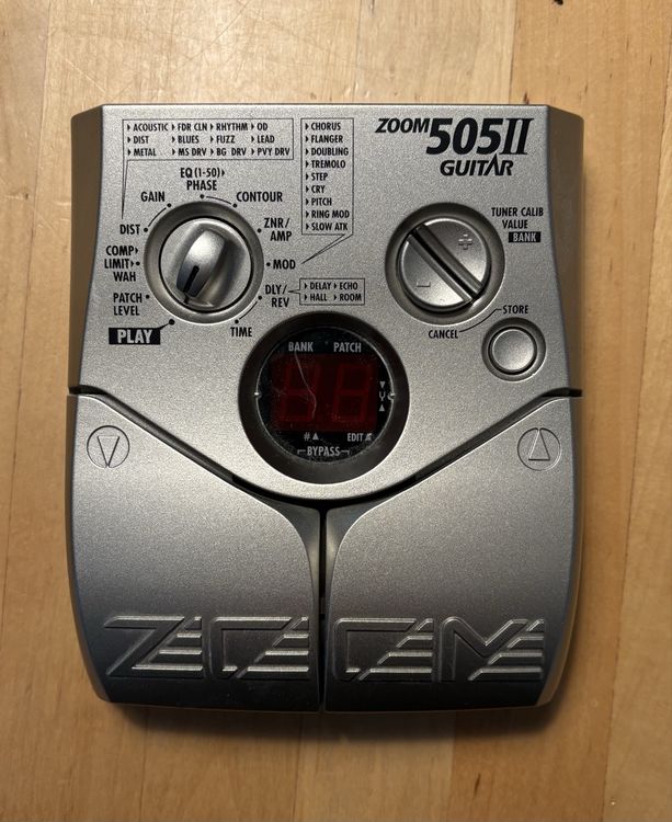 Zoom 505 II Guitar Multi Effects Pedal (Gebraucht) in Burgdorf für CHF ...