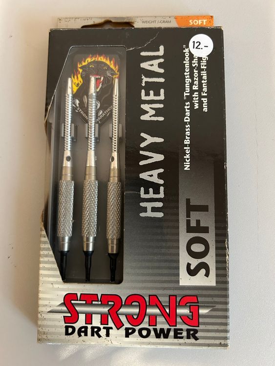 STRONG HEAVY METAL Soft Tip Darts - 12g (Gebraucht) in Sugiez für CHF 8 ...
