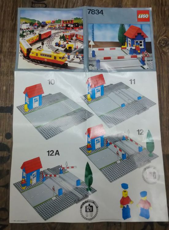 Lego 7834 Bahnübergang - Bauanleitung | Kaufen auf Ricardo