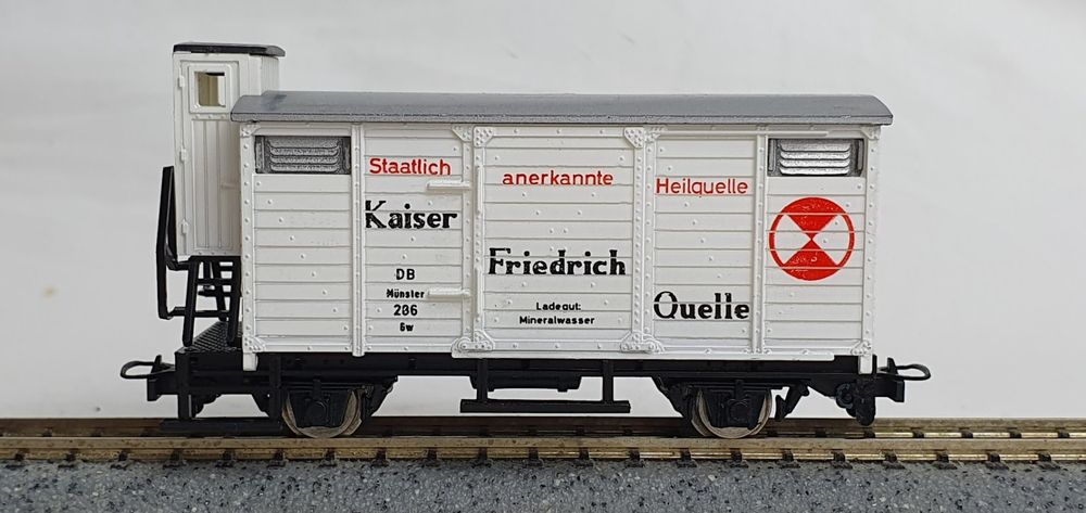 Egger Bahn H0e DB Güterwagen "Kaiser Friedrich Quelle" | Kaufen auf Ricardo