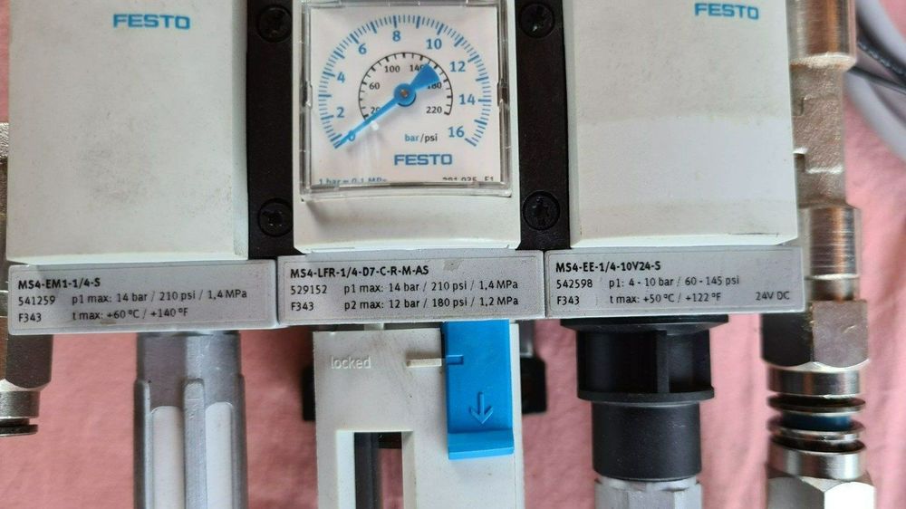 Pneumatique Festo - Distribution air et filtre manodétendeur | Kaufen ...