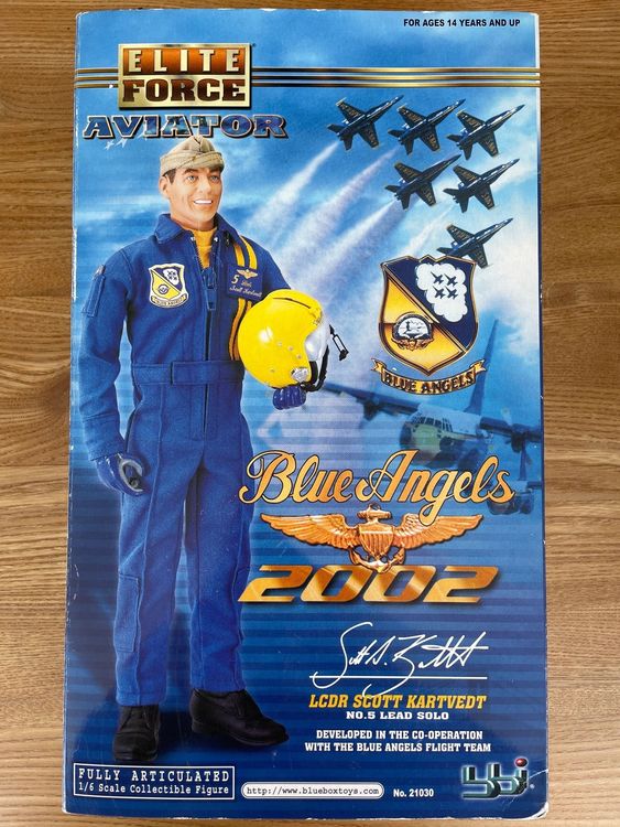Blue Angels Figur 2002 Elite Force Aviator 1/6 OVP | Kaufen auf Ricardo