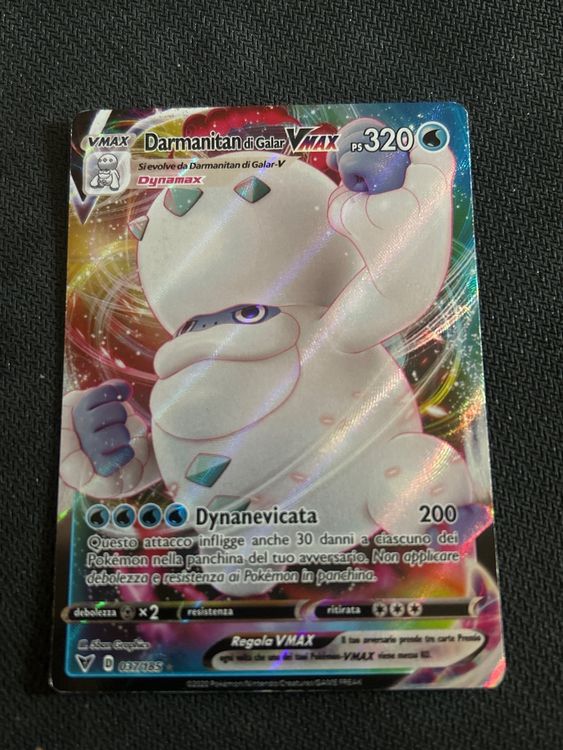 Pokemon card super rare Vivid Voltage, Darmanitan Vmax | Kaufen auf Ricardo